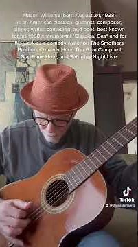 Classical Gas by Mason Williams, 1968 Washburn C80S Dale Anderson/The Delta Jets