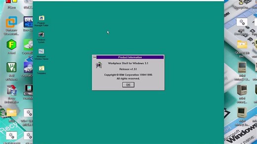 在Windows 3.1上安装Workplace Shell for Windows v1.51