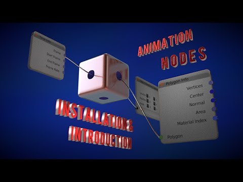 [Outdated - check description] Tutorial I Animation Nodes Installation and Getting Started