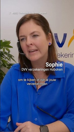 Gewoon goeie service – DVV verzekeringen Hoboken – 20’ - verticaal