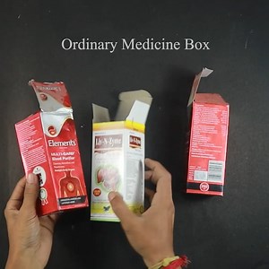 4.4K views · 54 reactions | Waste medicine box reuse - Table decor #tabledecor #wallhanging #bestoutofwaste #reuse #recycling | Deep's CRAFT | Facebook