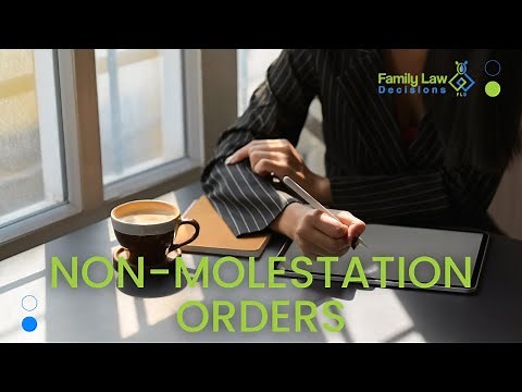 What you should know about non-molestation orders