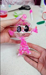 [AD] #asmr Creating a cute Pink Fishy with Nano Tape Magic suitcase kit🎈💖🐟 Inspired by the viral craft trend, Nano Tape Magic can be filled with water, slime, glitter, beads, sequins and can even be inflated with a straw, then painted and drawn on a face to make it look even more adorable. ☺️ The possibilities are endless🙌 There are several themed packs to discover in the range,each offering around 18 magical crafts! Super affordable and so much fun! 💰 🛒Can be found at @smythstoys @hobbycr