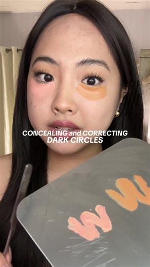 How to Conceal Dark Circles with Peach Color Corrector