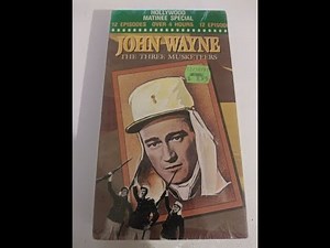 Opening to The Three Musketeers 1991 VHS 2-Tape Set (Tape 1 Only, RD)