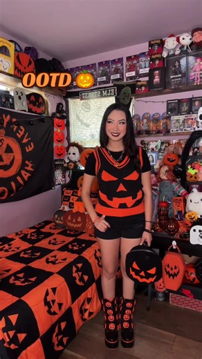 #ootd for a fun spooky event in LA 🎃 #halloweentok #halloweenoutfit #halloweenfashion #halloweenstyle #halloweenlook #halloween #halloweenlife #halloweenlover #halloweengirl #halloweenobsessed #halloweeneveryday #explore #fyp #outfitoftheday