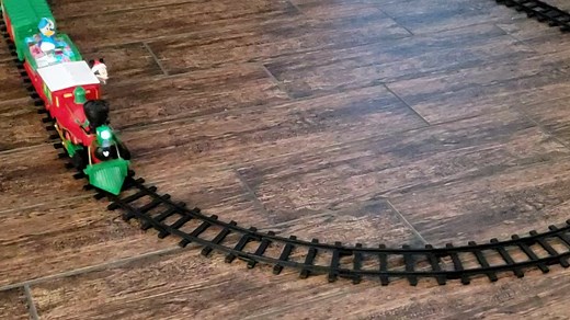 Watch Lionel Disney Mickey Mouse Express Battery-powered Model Train Set Ready to Play w/ Remote on Amazon Live