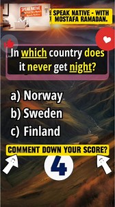 508K views · 7.7K reactions | General knowledge quiz part 183: Fair warning, it's a bit tricky! Watch until the end to find out. #speaknativewithmostafaramadan #SpeakNative #trivia #synonyms #quiz #QuizTime #challenge #generalknowledge #quiznight #BrainChallenge #ChallengeChallenge #challengeyourself | Speak Native - With Mostafa Ramadan | Facebook