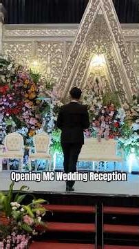 IMPORTANT! SCRIPT MC WEDDING RECEPTION