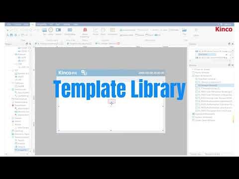 How to Use the Image & Template Libraries in Kinco DToolsPro | Complete Tutorial