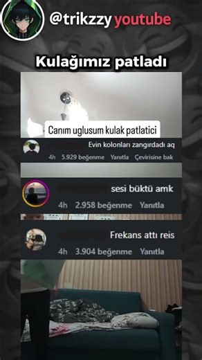 Kulağımızı patlattın reis