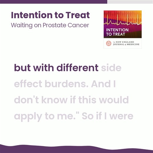 1.1K views · 28 reactions | Dr. Oladapo Yeku shares how the results of the ProtecT study (published in NEJM and NEJM Evidence) affected how he thought about his own health and for his patients who might be patients of color. Listen to the latest episode of Intention to Treat: https://nej.md/3KPupNW | The New England Journal of Medicine | Facebook
