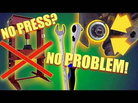 Remove bushings in minutes, No press? No Problem!