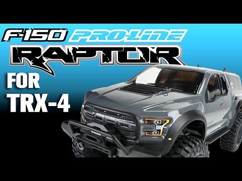 Pro-Line 2017 Ford F-150 Raptor for TRX-4 Clear Body