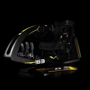 39 reactions · 3 comments | It looks even better in real life...⁠ #racing #simulator #simulation #racingsimulator #motionsimulator #lamborghini | ImSim | Facebook