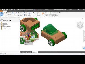 Autodesk Inventor - Constraining Automoblox Sub Assemblies from downloaded Automoblox T9 parts