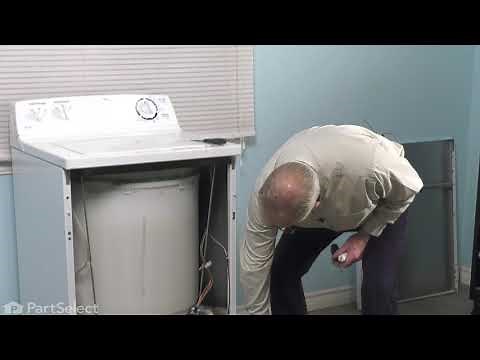 GE Washer Repair - How to Replace the Leveling Leg (GE # WH2X1187)