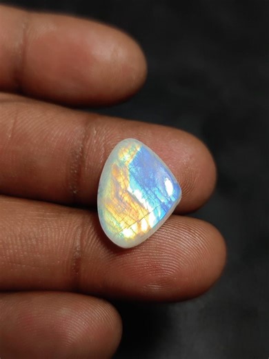 Rainbow Flashy Moonstone Heart Shape Cabochon for Pendant (18x14 MM) - Etsy