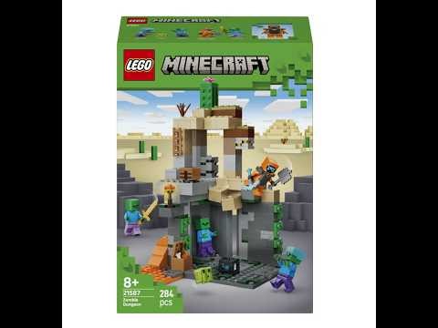 Lego Unboxing Minecraft - Zombie Dungeon