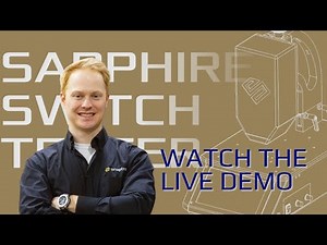 Live Demo of the Sapphire Switch Tester by Snaptron | How to Analyze Force-Displacement