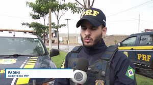 ESPOSO DA CONDUTORA NAO GOSTOU DE SER ABORDADO AMEAÇOU UM AGENTE DA PRF | TV Primavera - Record TV