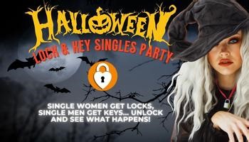Atlanta HALLOWEEN LOCK & KEY SINGLES PARTY Age 24-49 ♥ Sandy Springs GA