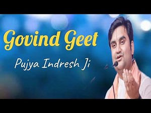 Govind Geet By Indresh Ji | Latest Bhajan 2023 | Shiv Shakti Dham Mandir Kaithal.