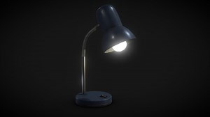 Table Lamp - 3D model by Shedmon