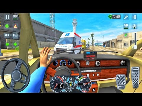Taxi Sim 2025 Evolution! 3D Taxi Cab Parking Simulator Game Bast New Taxi Driving; Android Gameplay