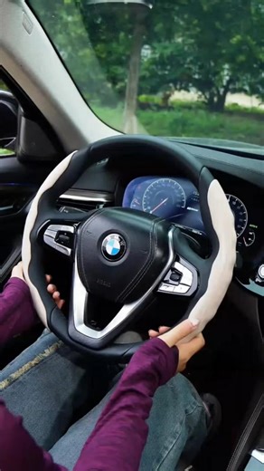 Comfort Grip Steering Wheel Cover | Car Mod #shorts #bmw