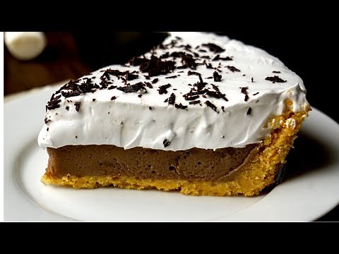 No Bake 5 Ingredient Chocolate Pie Recipe - The Best Ever!