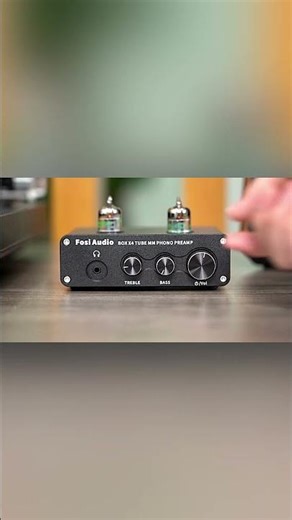 Fosi Audio Phono Preamp for Turntable Phonograph Preamplifier With 5725