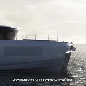 Not a catamaran, nor a monohull. Meet BGM75: a revolutionary vessel...