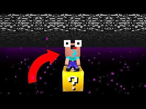 NOOB SURVIVAL UNDER BEDROCK in MINECRAFT