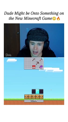 He Beat the Minecraft Game!.#stake