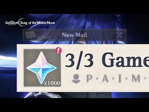 📌1000 Primogems in Your Mail!!? New Redeem Code for Even More Rewards - Genshin Impact