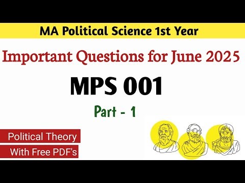 mps 001 june 2025 important questions | mps 001 important questions with answers in english | IGNOU