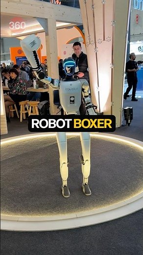 Meet the Robot Boxer! #robotboxer #robots #robotics #tech #trending #explore #techreels #robotlove