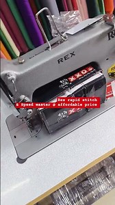 rex sewing machine speed master and rapid stitch