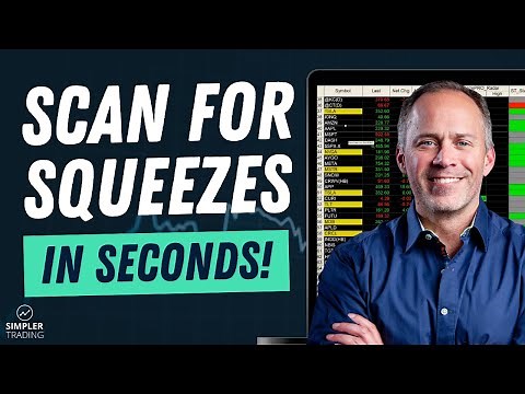 How To Easily Scan for Squeeze Setups (The NEW Way) | Simpler Trading