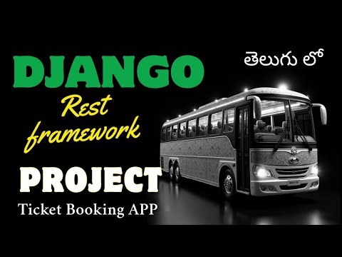 Django REST framework - Project || Bus Ticket Booking App