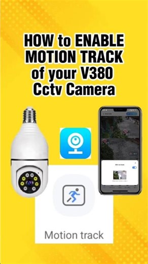 HOW to USE MOTION TRACK v380 Pro Cctv Camera #shorts #v380tutorial #v380cctv