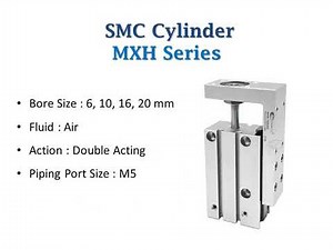 new and original MXH series SMC 6 to 20 mm Linear Guide Pneumatic Air Compact Slide Cylinder