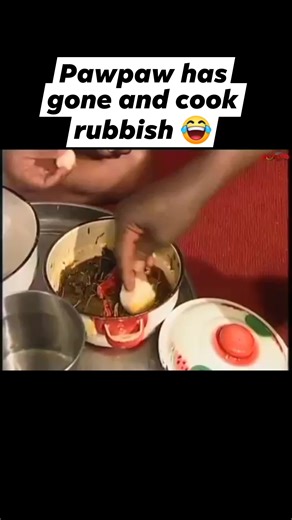 Pawpaw has gone and cook rubbish 😂😂😂😂 #Nollywoodmovies #EMACetdio #Nigeria #Nollywood #Throwback #comedy #laugh | Emac Etdio