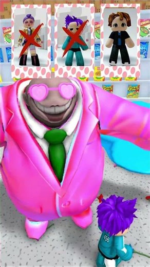 Rumi Thanos and Bacon Boy Vs Escape Mr Yummy's #roblox #shorts