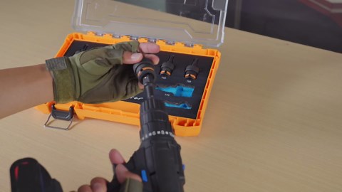 Crosstar T30 T40 T50 Impact Torx Bit Swivel Socket Set, 3/8" Drive CR-MO Wobble Star Sockets with Spring Shock Absorption, Professional Mechanic Tools for Tight Spaces & High-Torque Applications