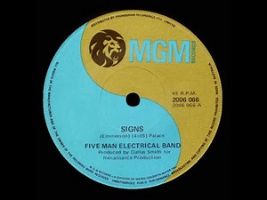 Signs – Five Man Electrical Band – 1971 (Original Stereo)