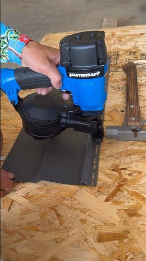 Mastercraft vinyl siding adapter for roofing nailer - testing phase