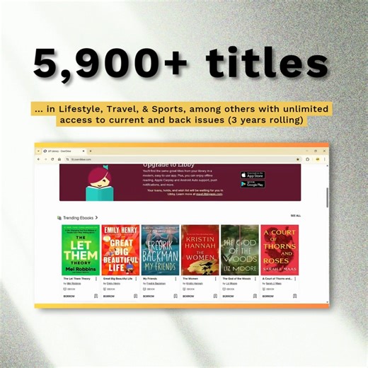  Explore More Dive into the full collection here: https://lit.overdrive.com/collection/1699769 | LIT Digital Library | Facebook