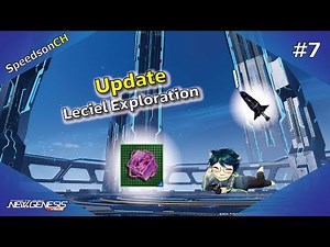 [PSO2:NGS] Leciel Exploration #7 | Legend.3 Weapon Farming Point, Year-end Tower Update